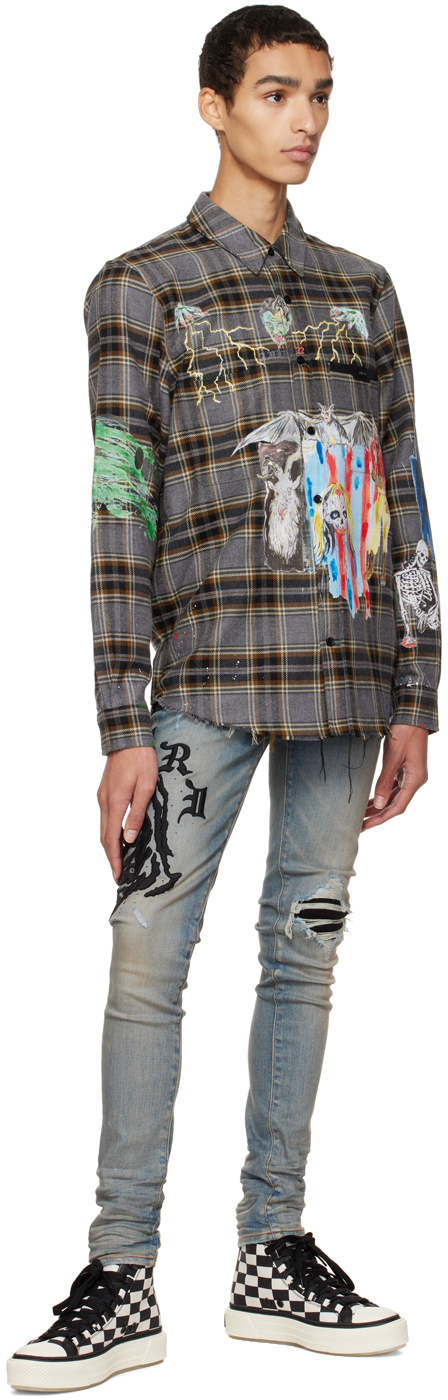 AMIRI Indigo Wes Lang Reaper Jeans Amiri