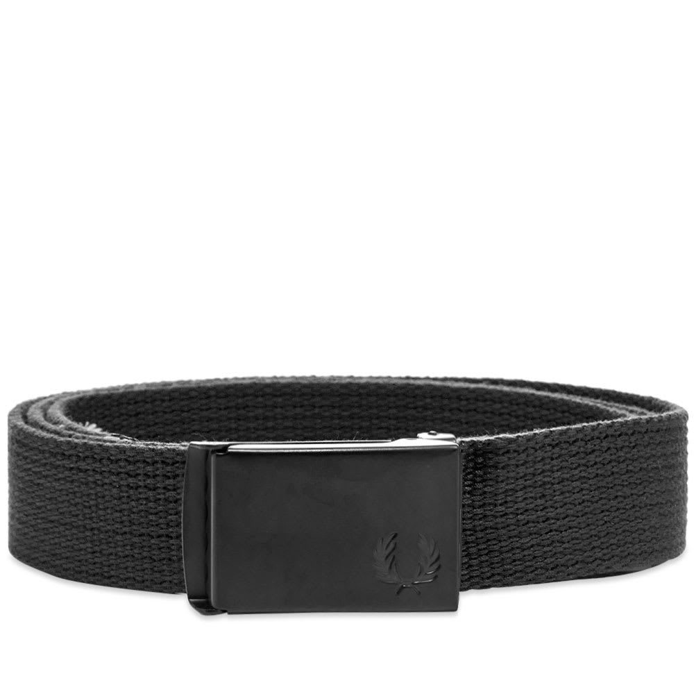 Fred Perry Slim Graphic Webbing Belt Fred Perry