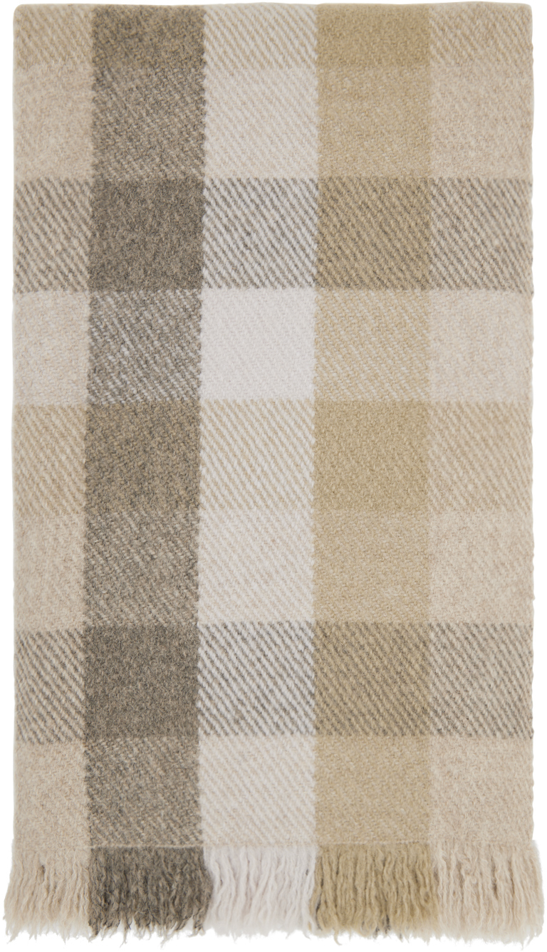 Lauren Manoogian Beige Handwoven Scarf Lauren Manoogian