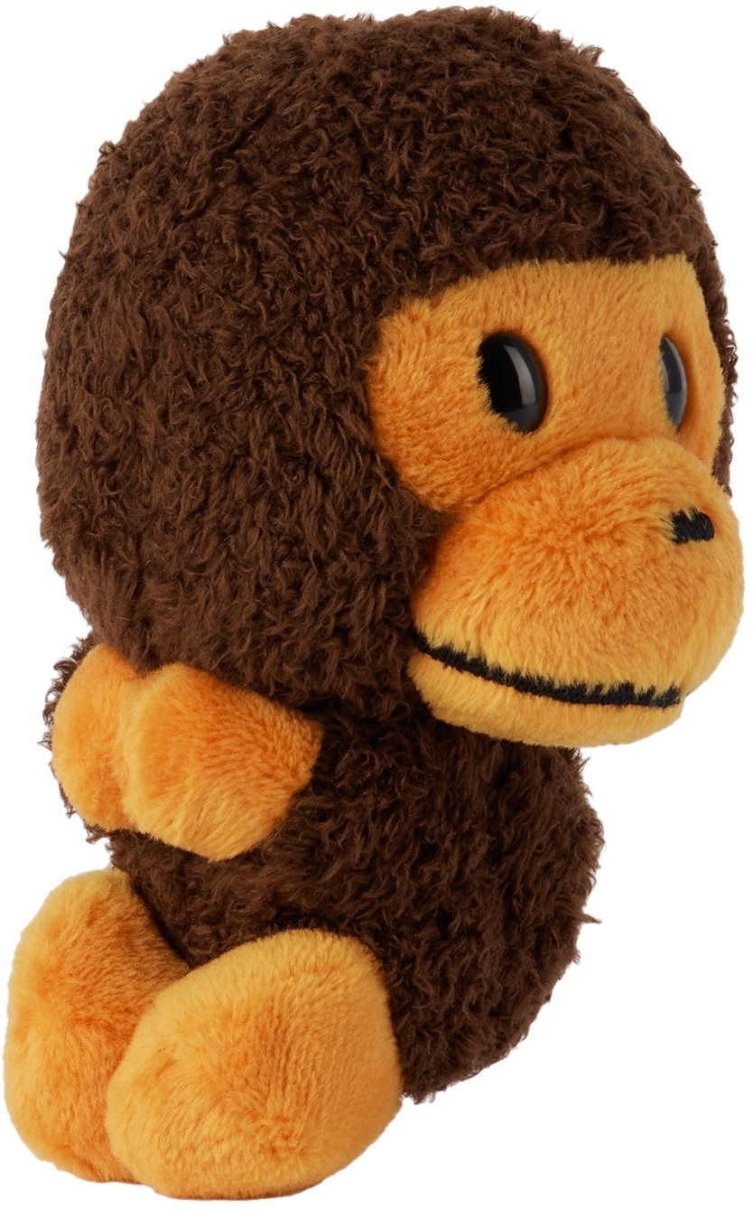 BAPE Brown Sitting Milo Magnetic Plush Toy A Bathing Ape