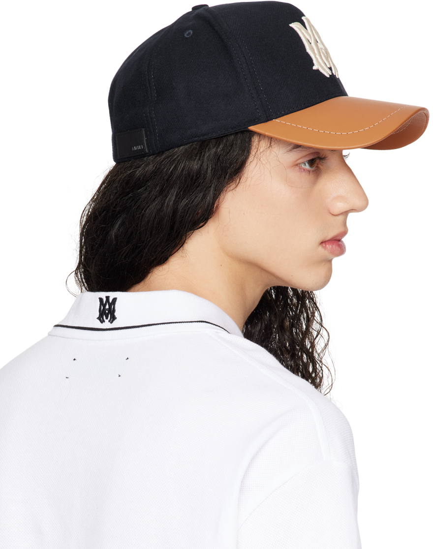 AMIRI Navy 'MA' Cap Amiri