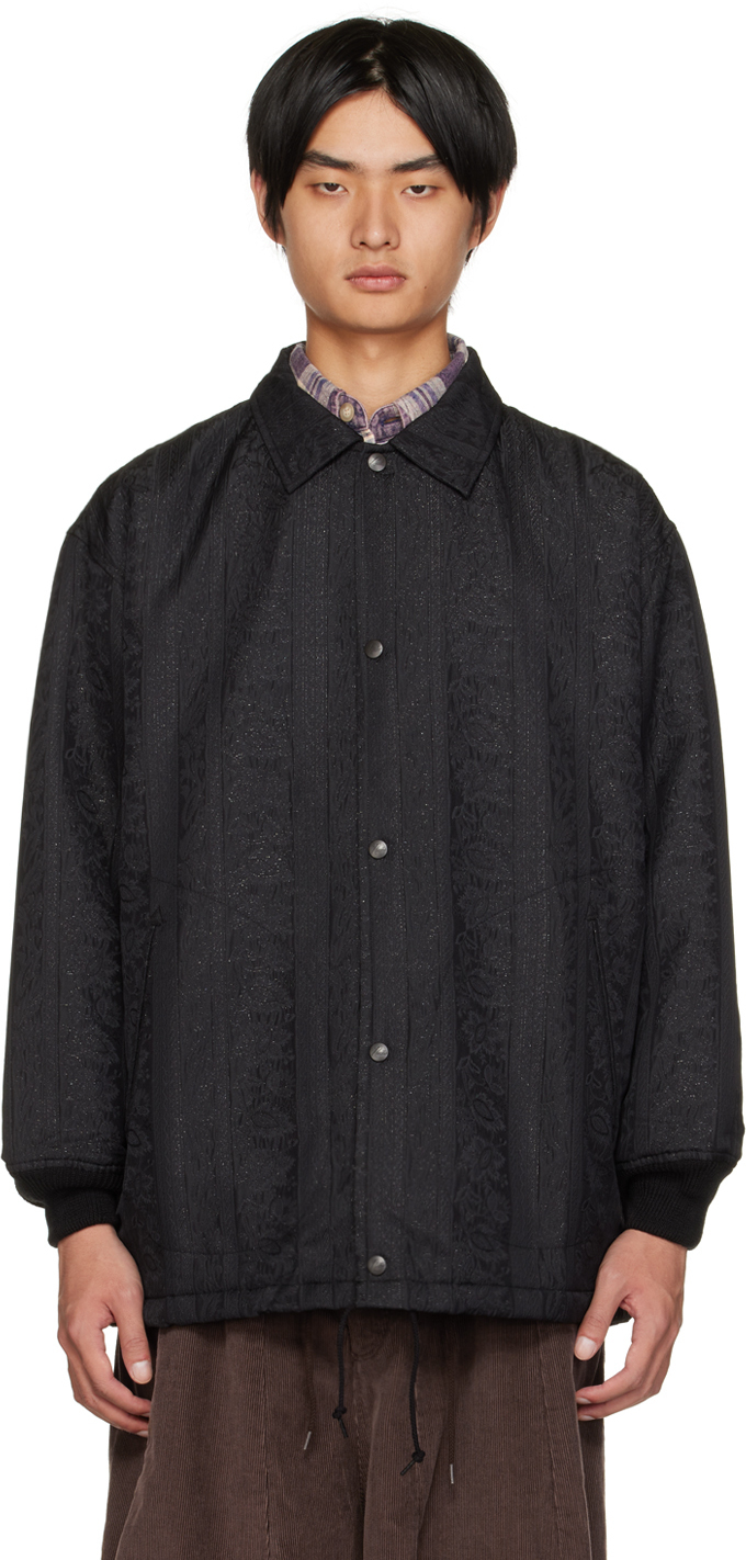 NEEDLES Black Coach Jacket Needles