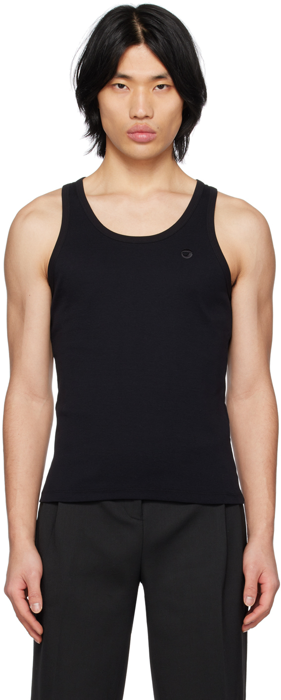 Coperni Black Scoop Tank Top Coperni