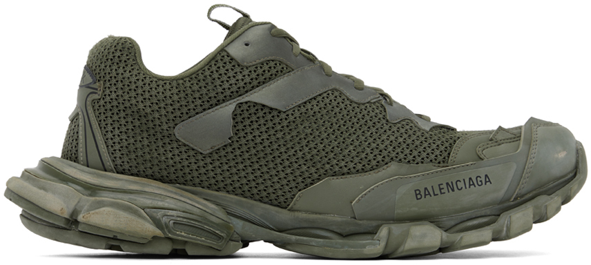 Balenciaga Khaki Track.3 Sneakers Balenciaga