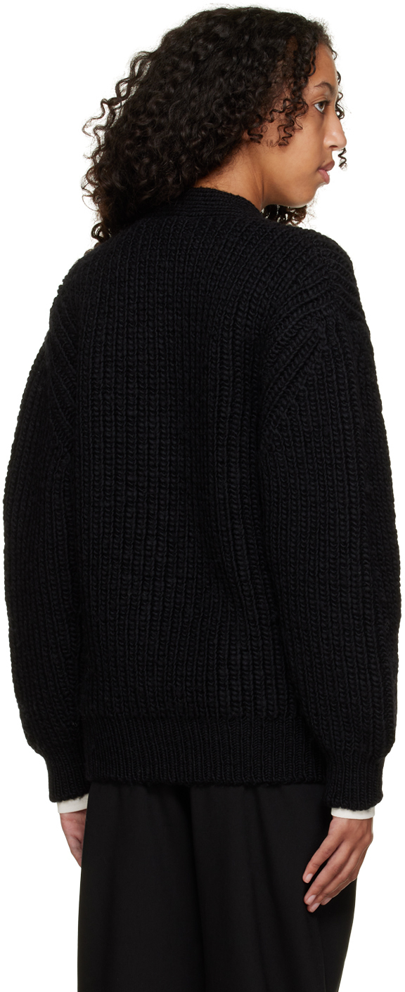Lemaire Black Chunky Cardigan Lemaire