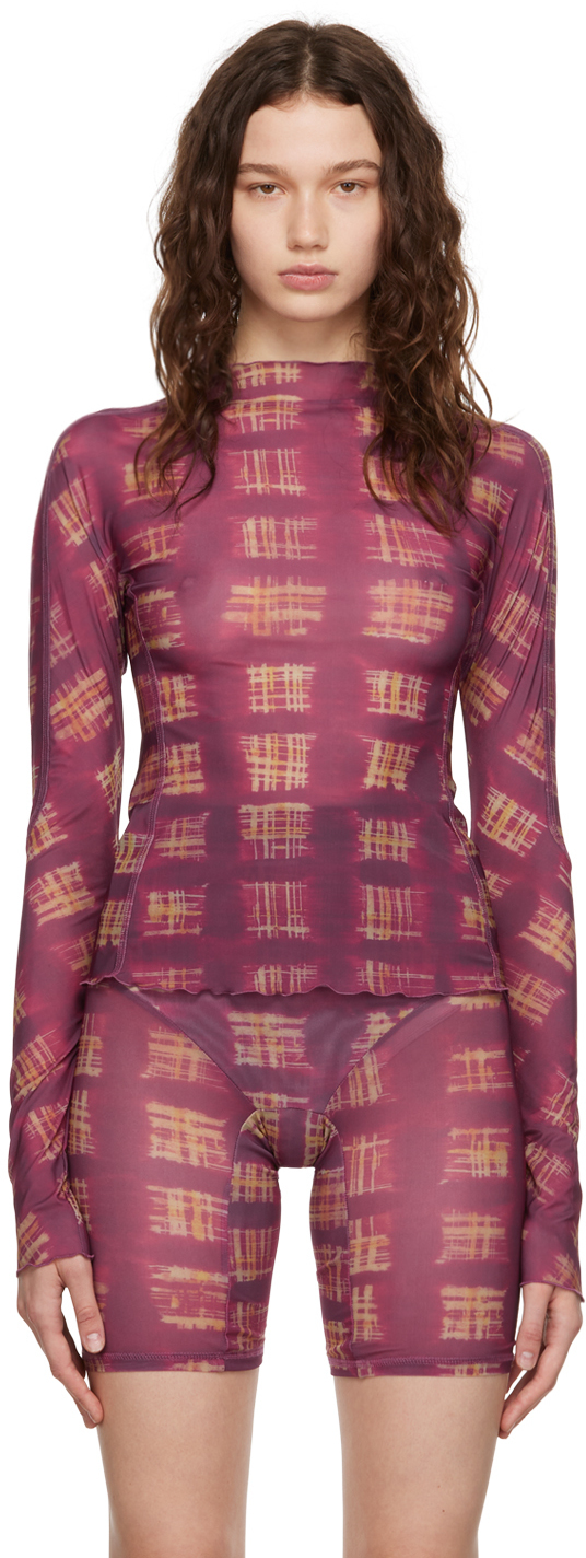 KNWLS Purple Halcyon Blouse KNWLS