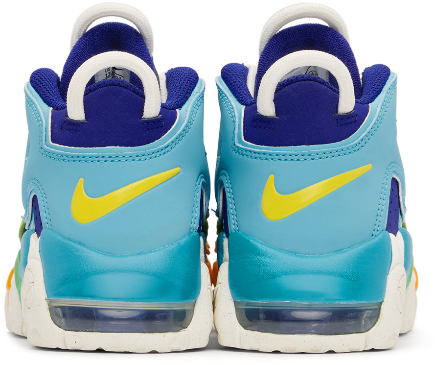 Nike Kids Blue Air More Uptempo Little Kids Sneakers Nike