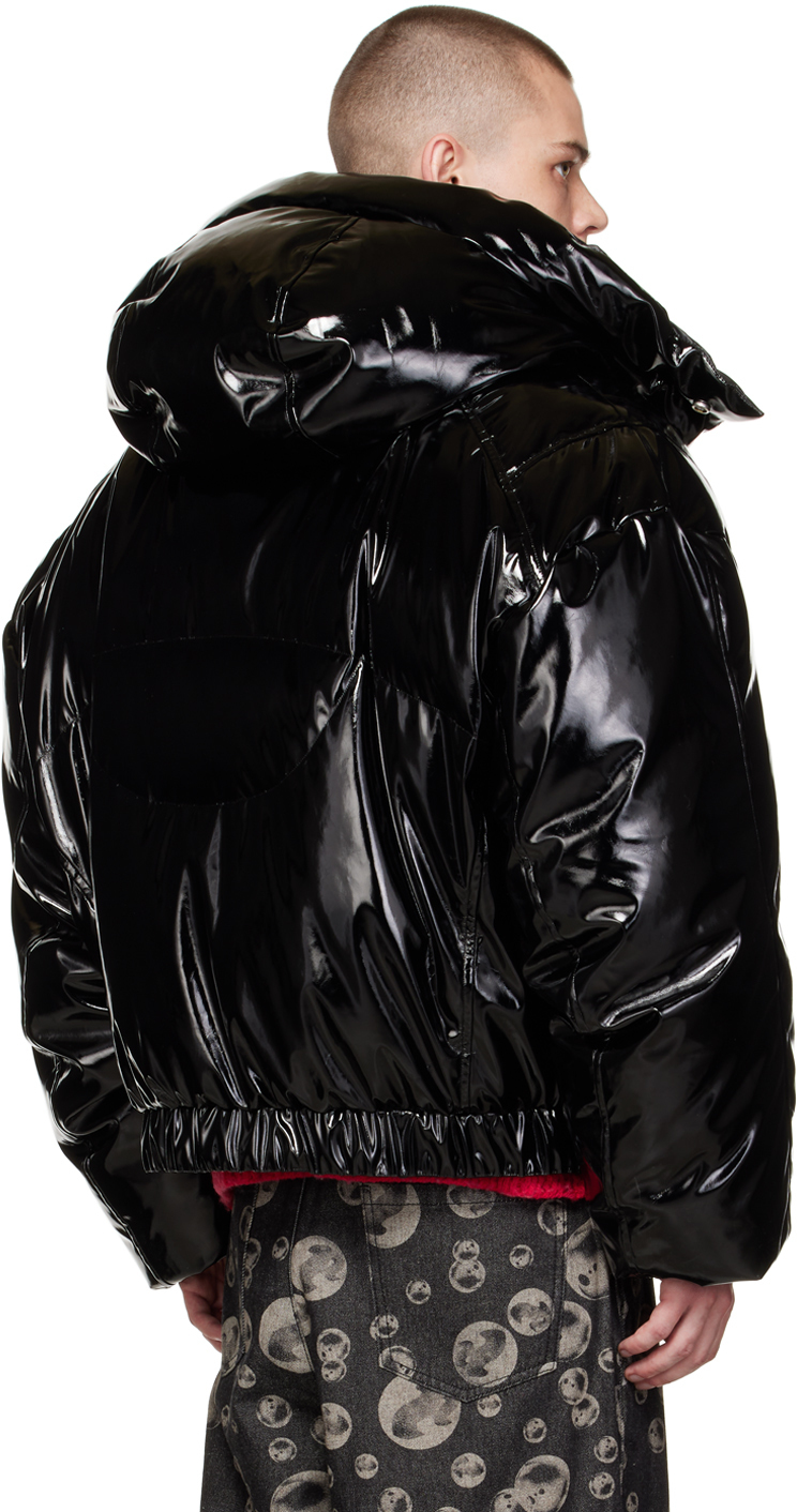 Chen Peng Black Reversible Down Coat Chen Peng