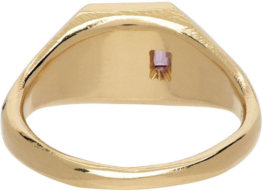 Seb Brown Gold Angle Ring Seb Brown