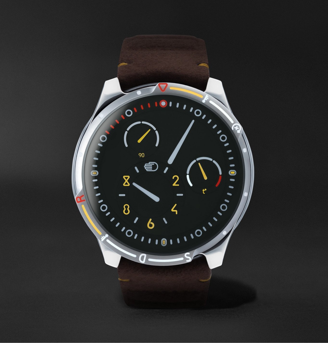 Ressence - Type 5X Limited Edition Automatic 46mm Titanium and Rubber ...
