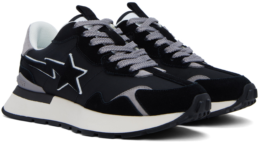 BAPE Black & Gray Road Sta Express Sneakers A Bathing Ape