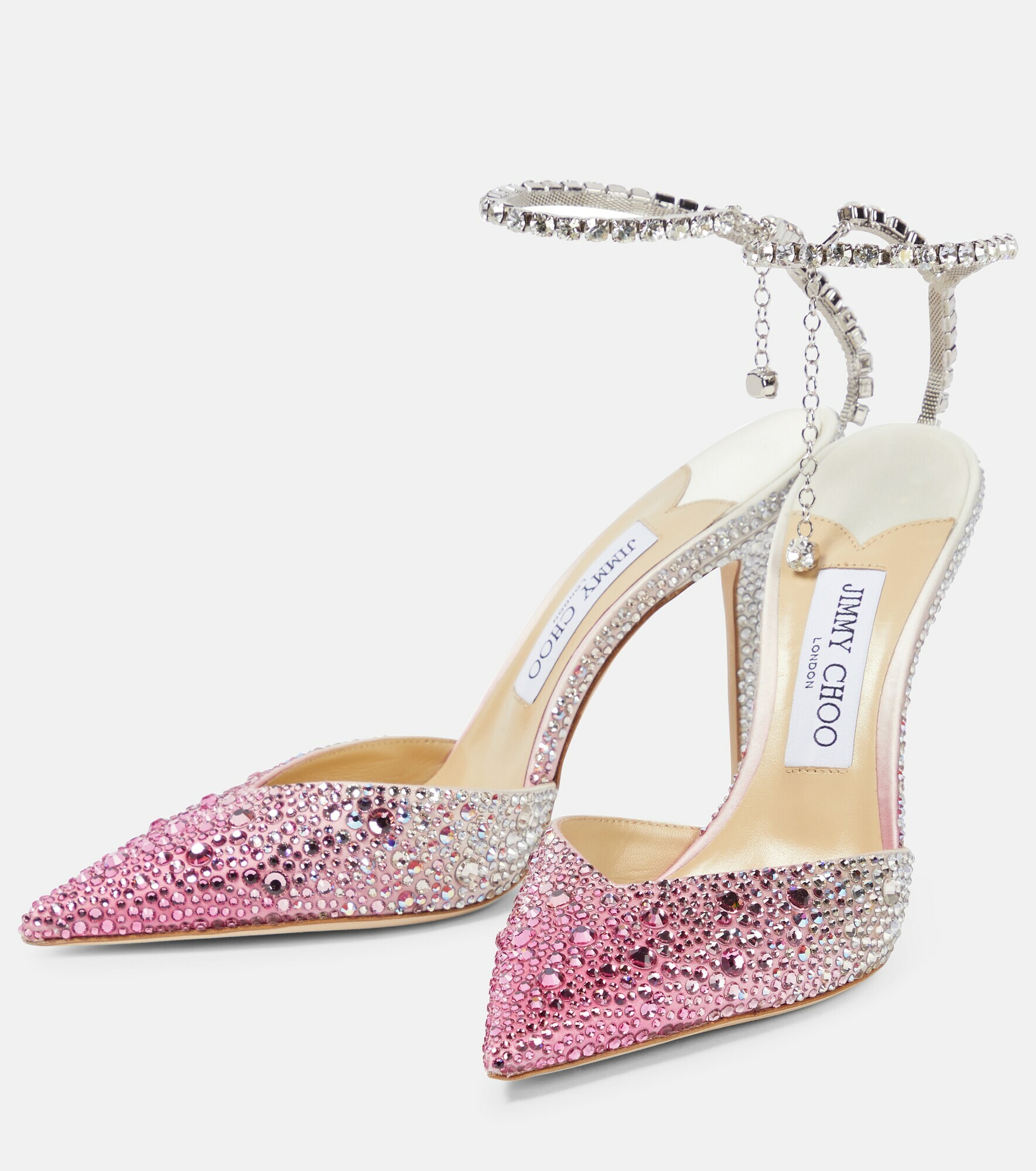 Jimmy Choo - Saeda 100 embellished pumps Jimmy Choo