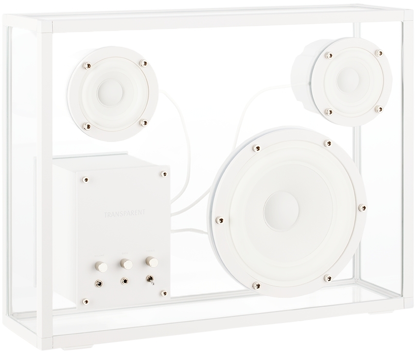 Transparent White Transparent Speaker TRANSPARENT SPEAKER