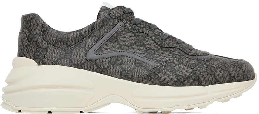 Gucci Gray Rhyton Sneakers Gucci