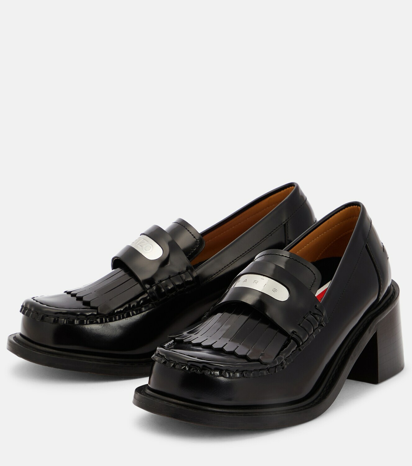 Kenzo - Kenzosmile leather loafer pumps Kenzo