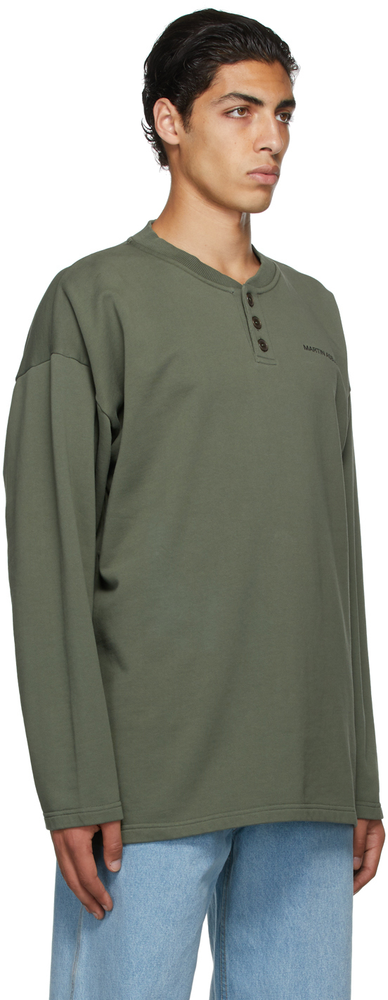 Martin Asbjørn SSENSE Exclusive Green Cooper Rugby Polo T-Shirt Martin ...