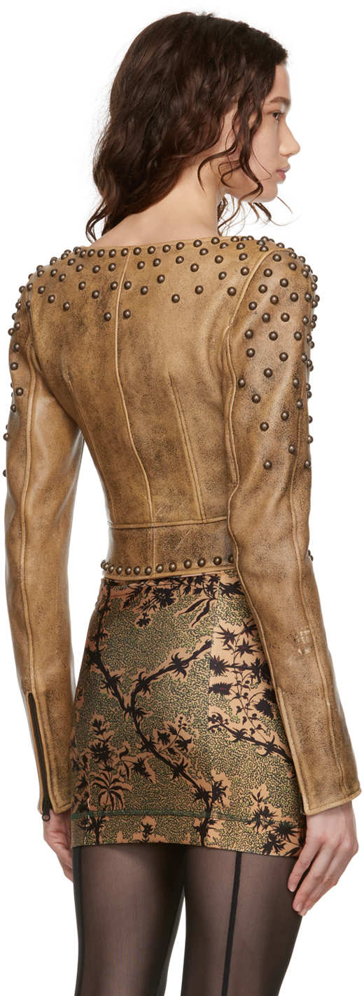 KNWLS Brown Claw Jacket KNWLS