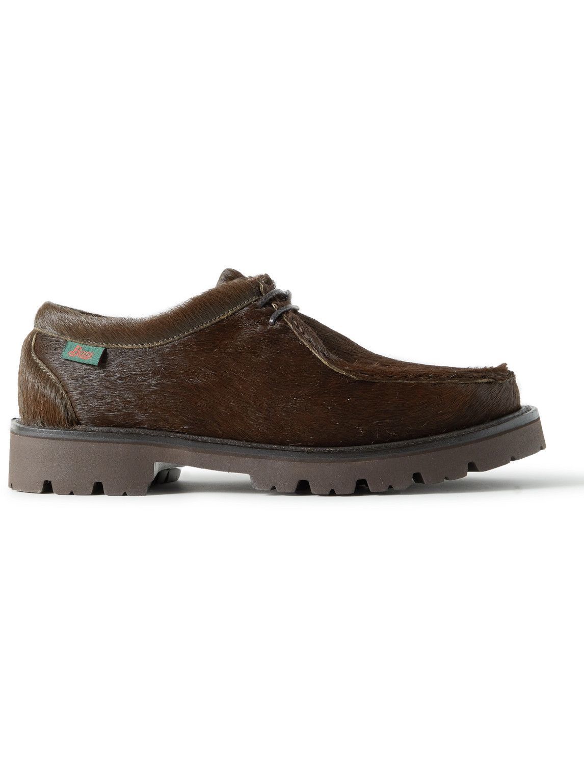 G.H. Bass & Co. - Ranger Moc Wallace Calf Hair Boat Shoes - Brown G.H ...