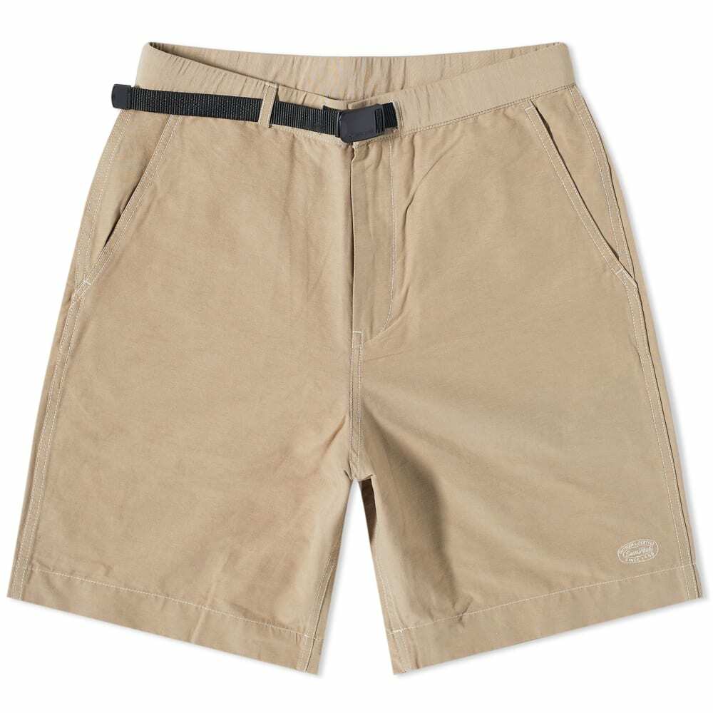 Snow Peak Men's Light Mountain Cloth Short in Beige Snow Peak