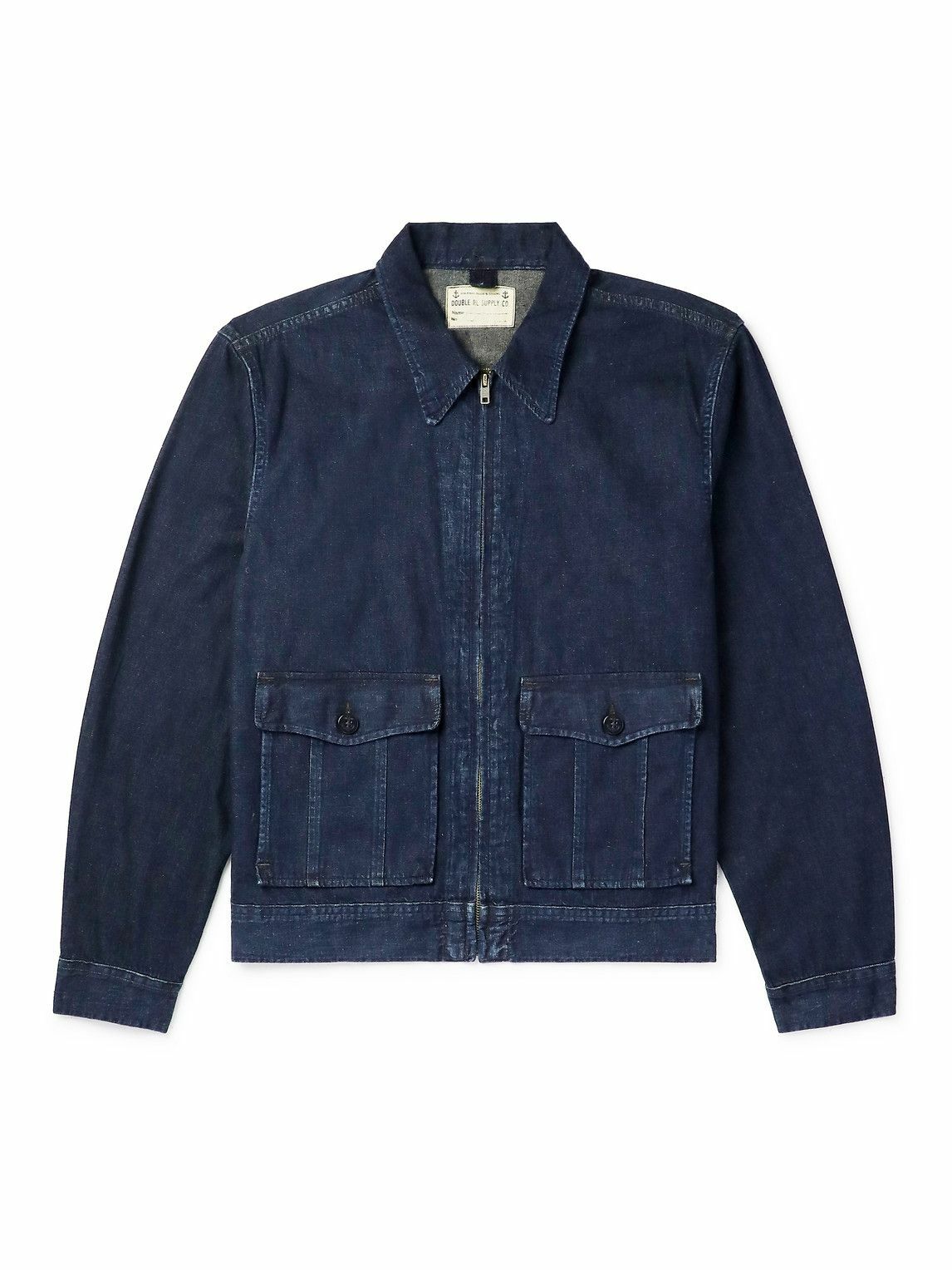 RRL - Slim-Fit Indigo-Dyed Denim Overshirt - Blue RRL