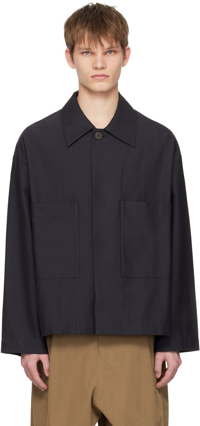 Studio Nicholson Navy Beste Jacket Studio Nicholson