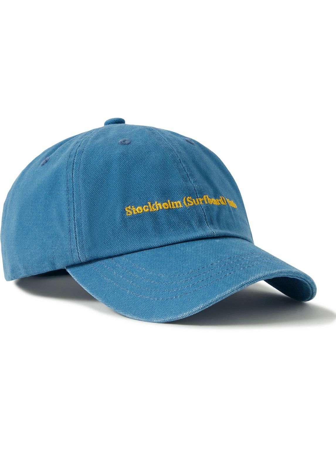 Stockholm Surfboard Club - Logo-Embroidered Cotton Baseball Cap ...