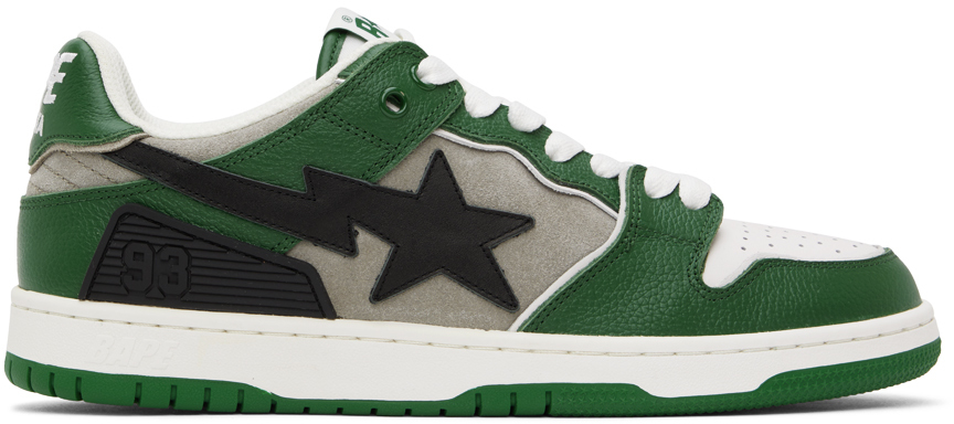 BAPE Green SK8 Sta #1 Sneakers A Bathing Ape