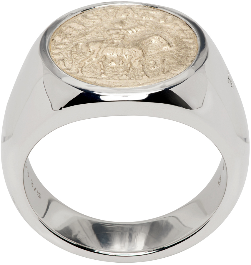 Tom Wood Silver Coin Ring Tom Wood