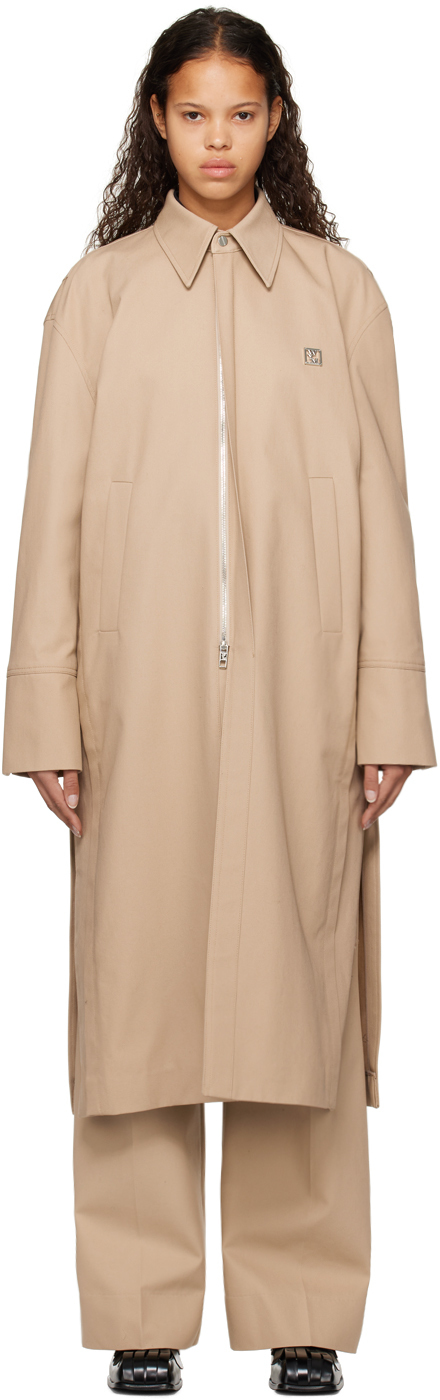 Wooyoungmi Beige Folding Coat Wooyoungmi