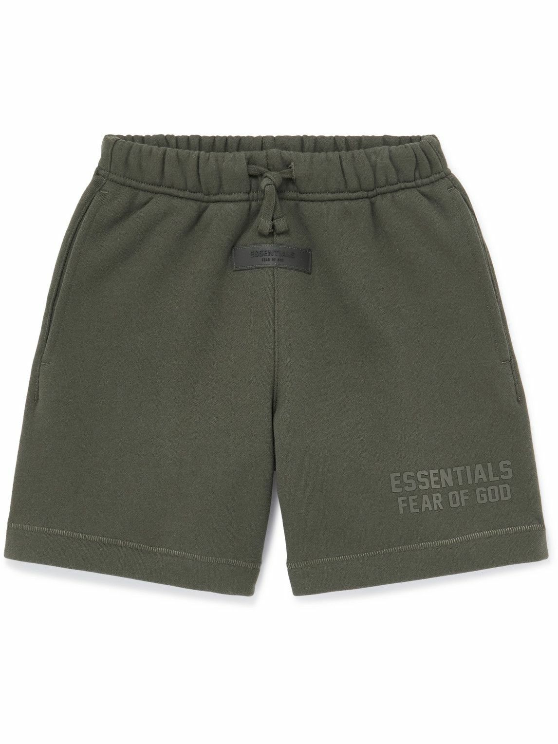 Fear of God Essentials Kids - Logo-Appliquéd Cotton-Blend Jersey ...