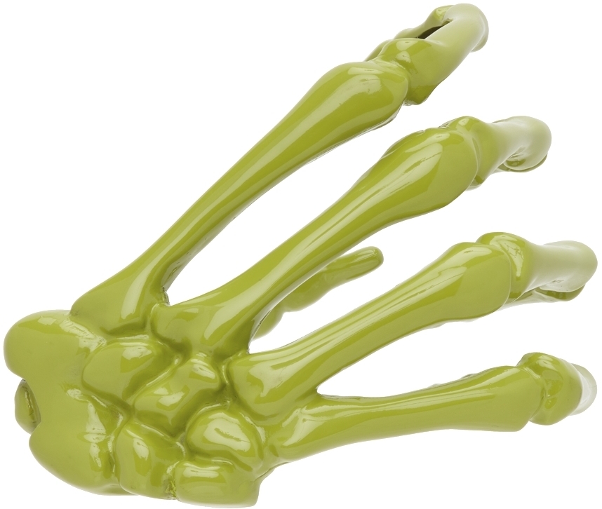 Raf Simons Green Skeleton Bracelet Raf Simons