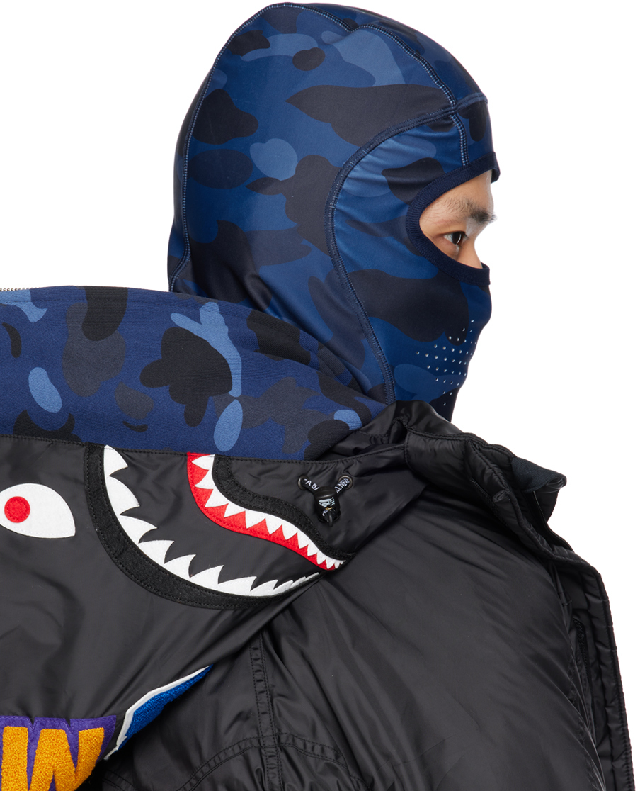 BAPE Navy Camo Balaclava A Bathing Ape