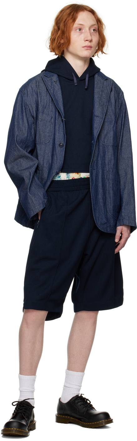 Engineered Garments Navy BB Shorts Engineered Garments