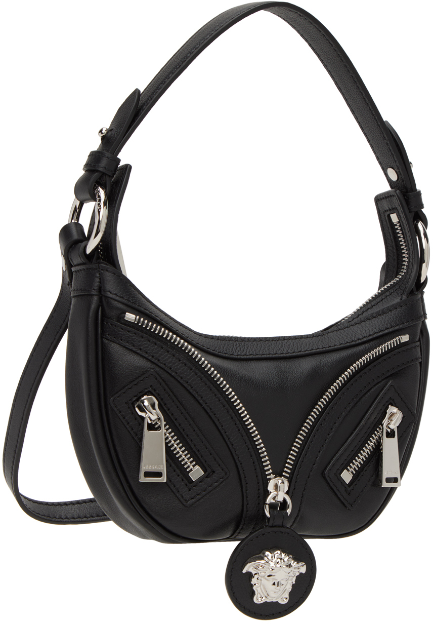 Versace Black Mini Repeat Bag Versace
