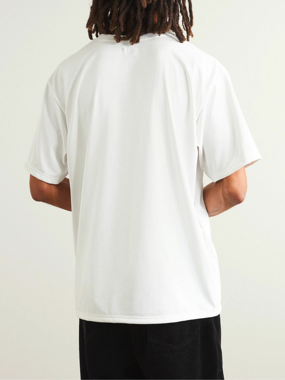 Needles - Jersey T-Shirt - White Needles
