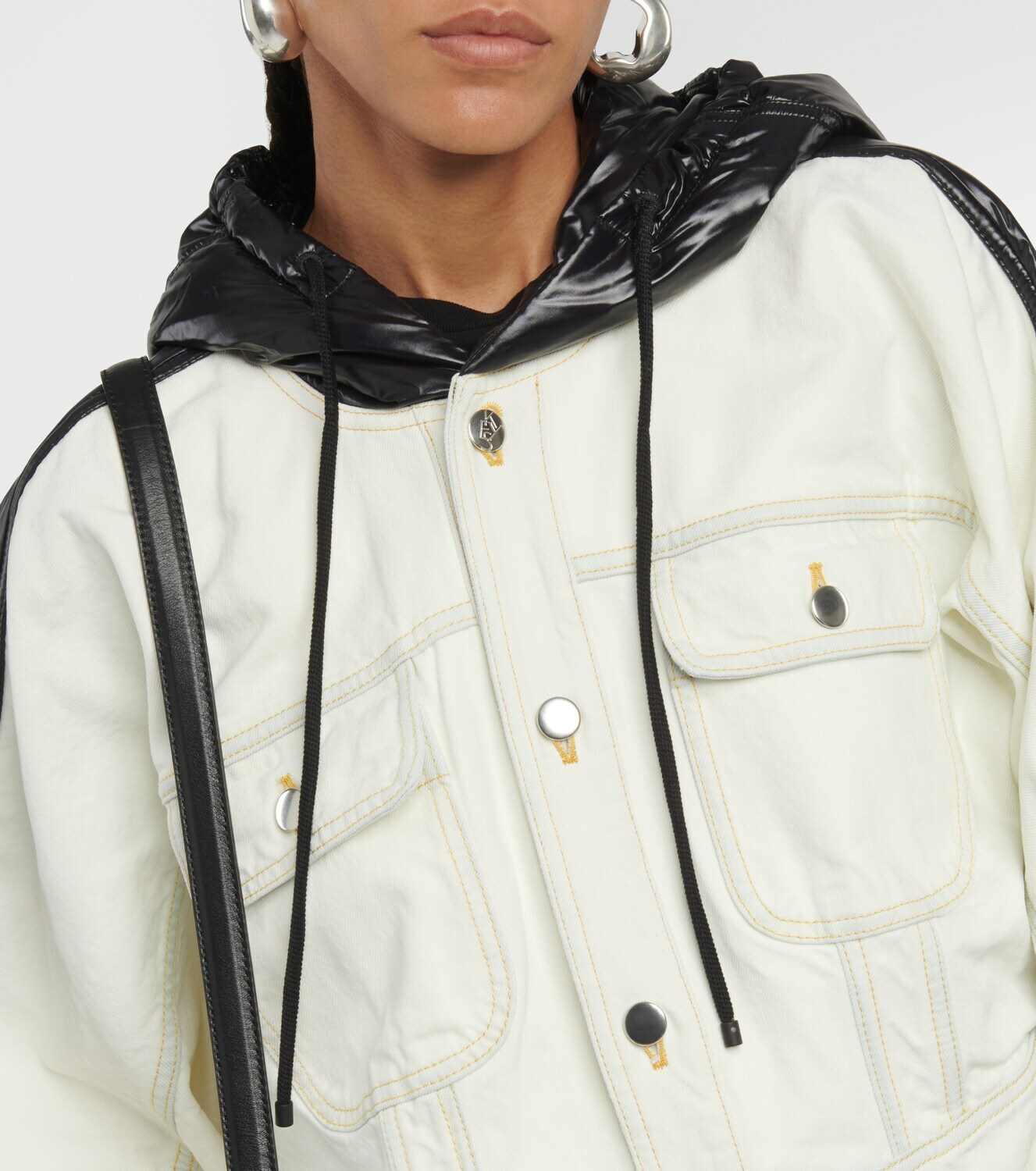 Moncler Genius - x Alicia Keys Flushing denim jacket Moncler Genius