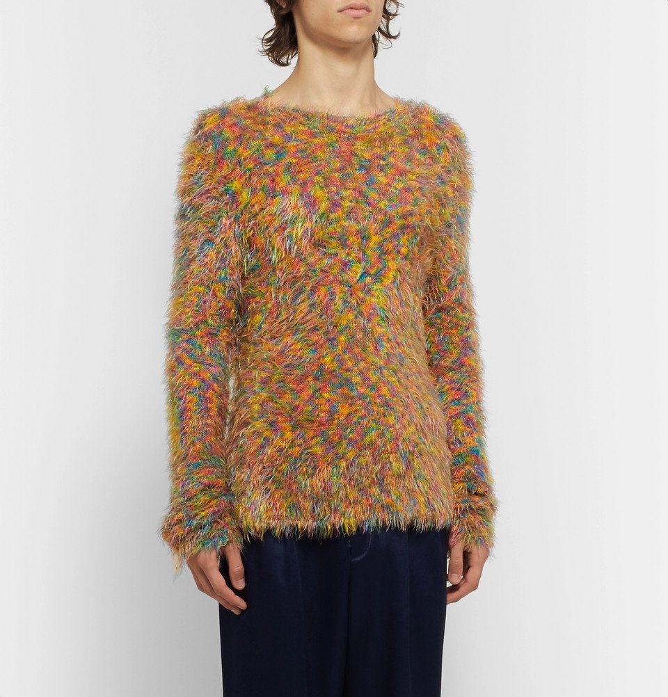 Sies Marjan - Roman Slim-Fit Textured Stretch-Knit Sweater - Multi Sies ...
