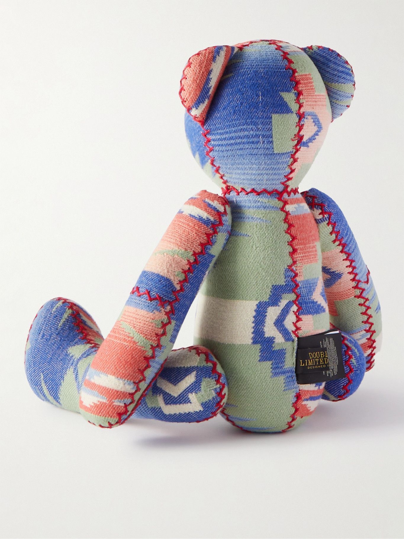 RRL - Limited Edition Patchwork Cotton-Jacquard Teddy Bear RRL
