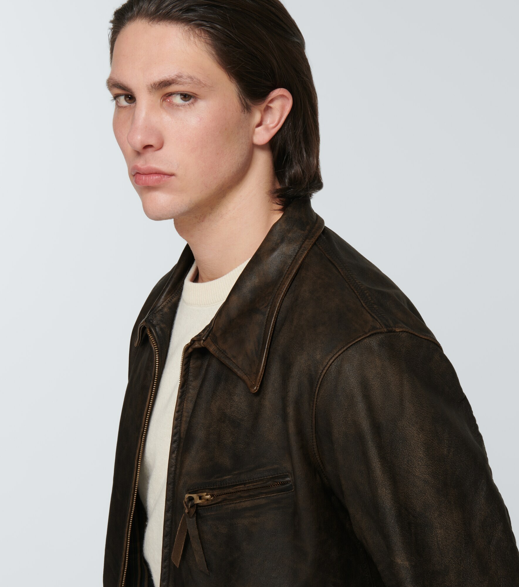 RRL - Leather jacket RRL