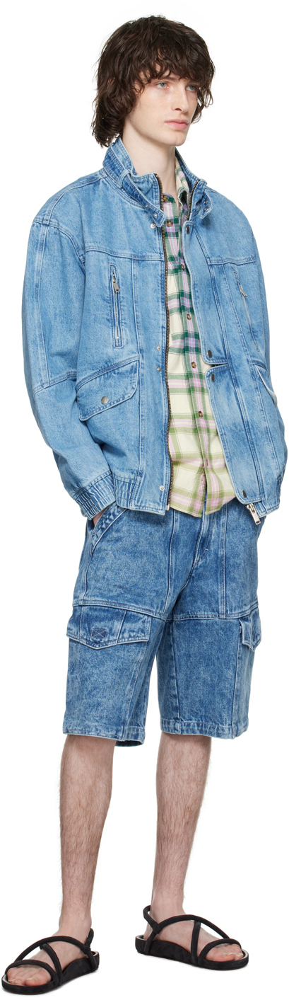 Isabel Marant Blue Jakito Denim Jacket Isabel Marant