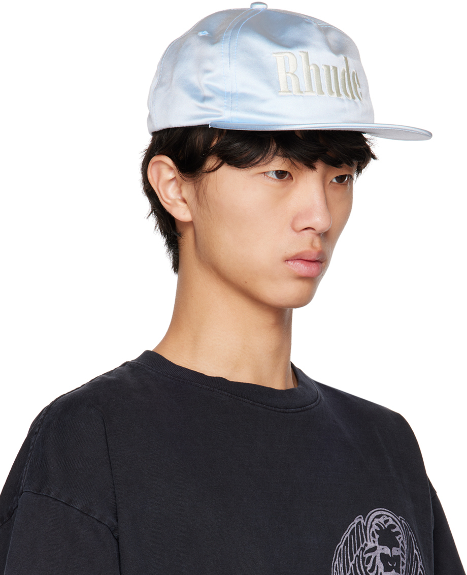Rhude Blue Logo Cap Rhude