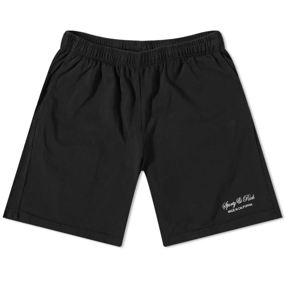 Sporty & Rich Script Logo Gym Short Sporty & Rich