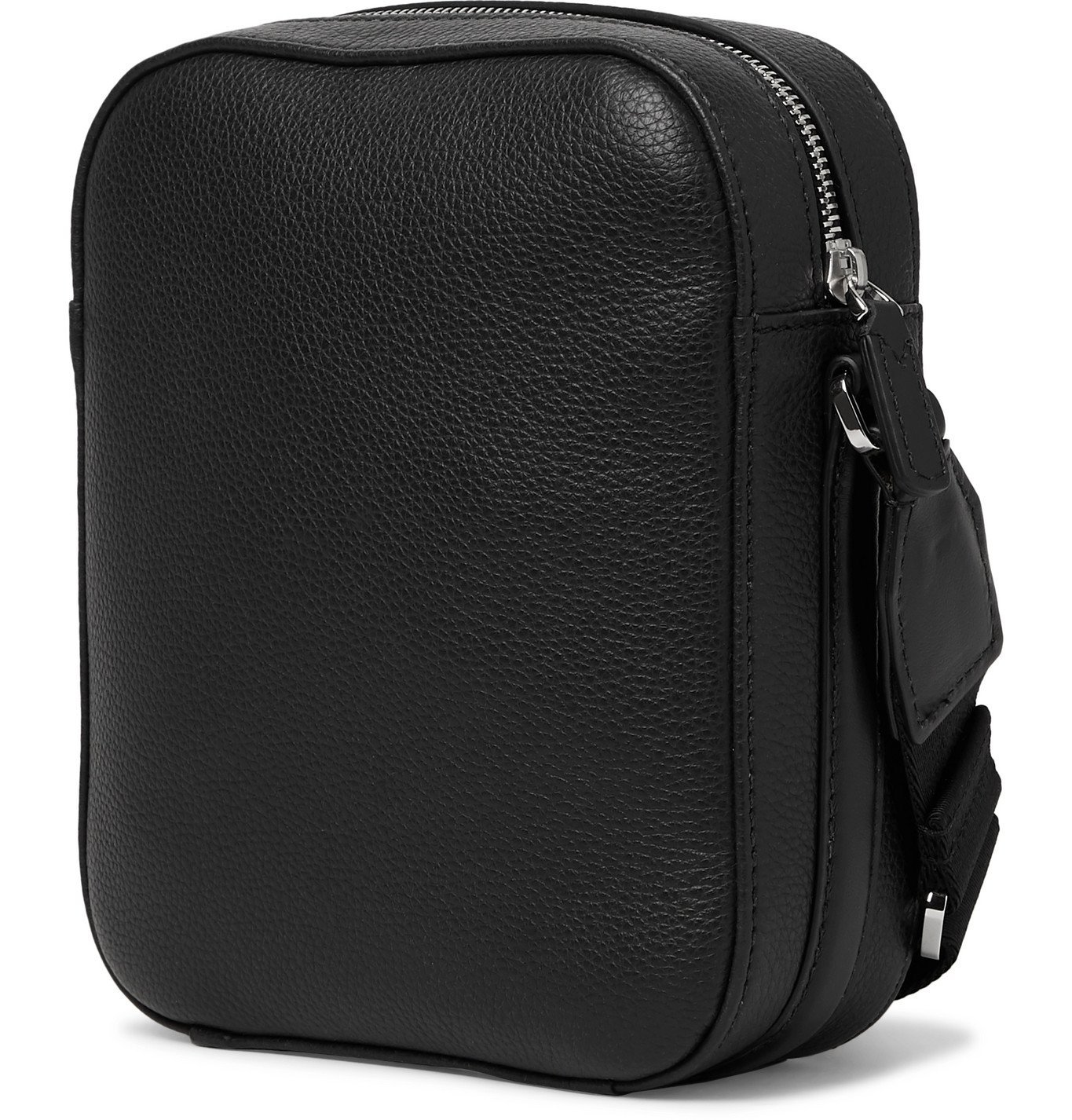 Montblanc - Meisterstück Full-Grain Leather Messenger Bag - Black Montblanc