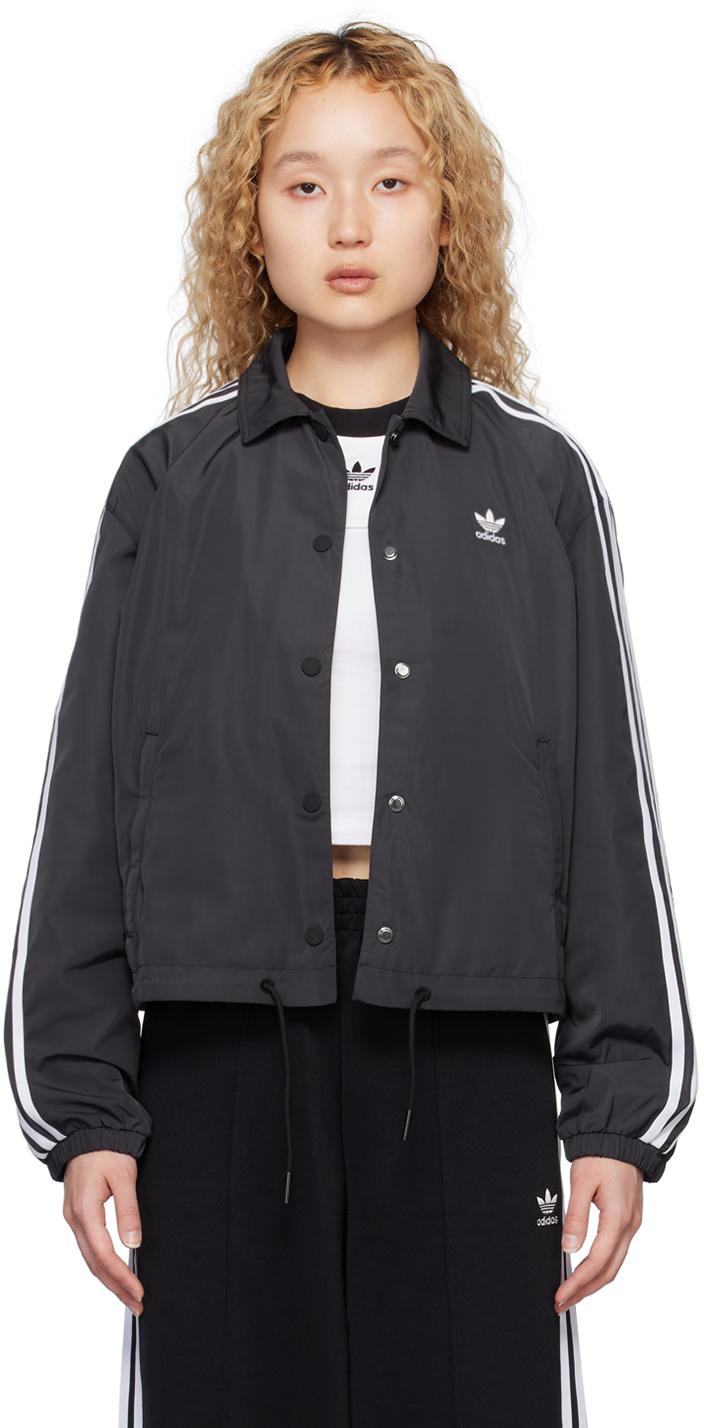 adidas Originals Black Adicolor Classics 3-Stripes Jacket adidas Originals