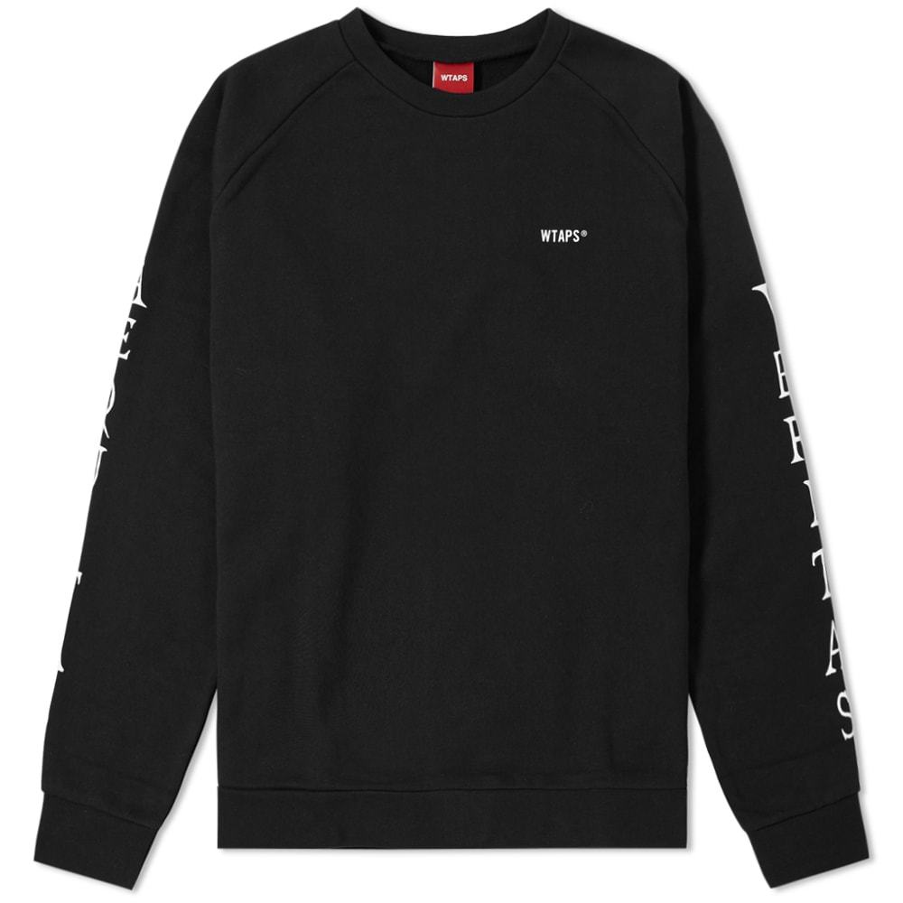 WTAPS Crew Sweat Black WTAPS