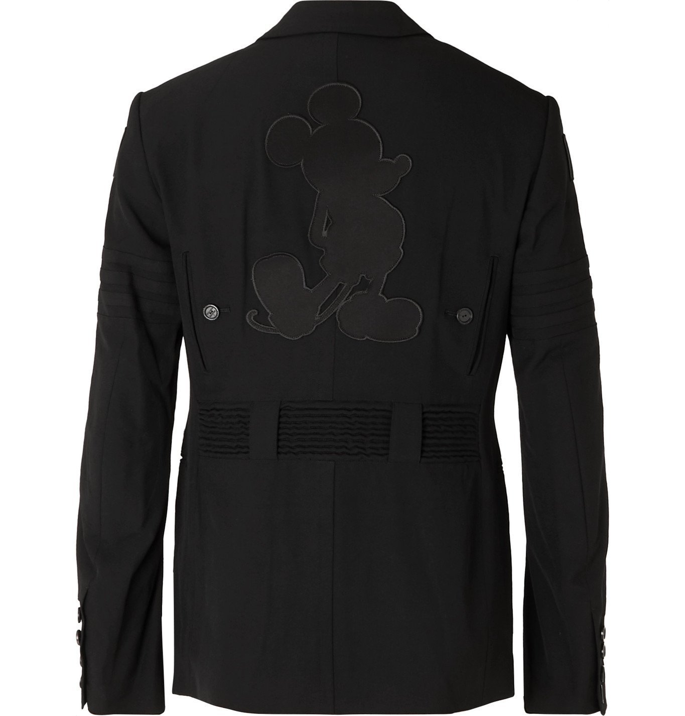 TAKAHIROMIYASHITA TheSoloist. - Mickey Mouse Appliquéd Wool-Blend ...