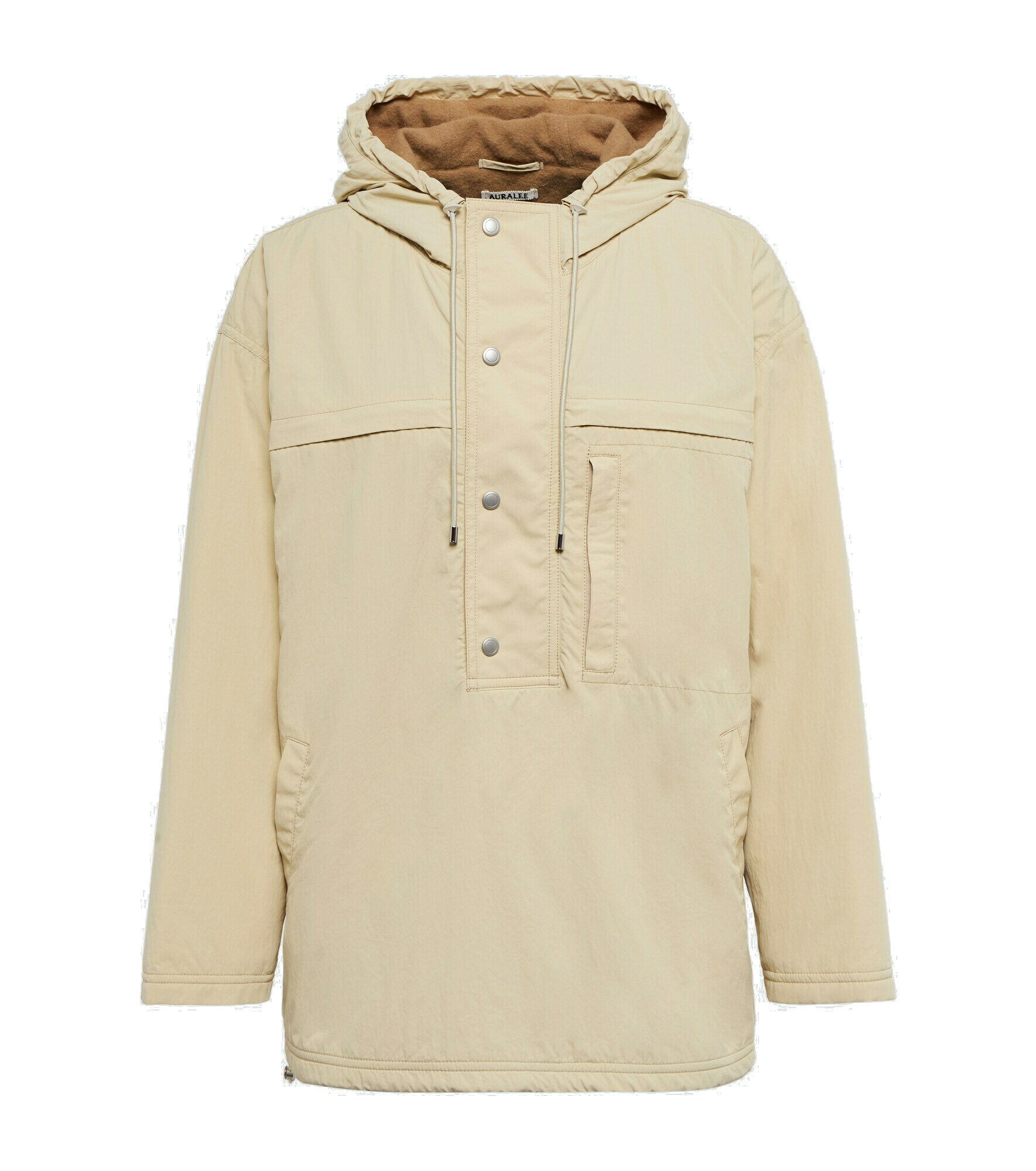 Auralee - Hooded half-placket jacket Auralee