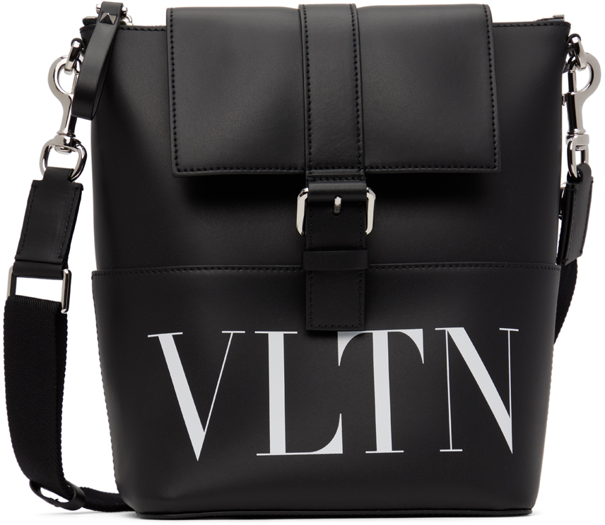 Valentino Garavani Black 'VLTN' Crossbody Bag Valentino Garavani
