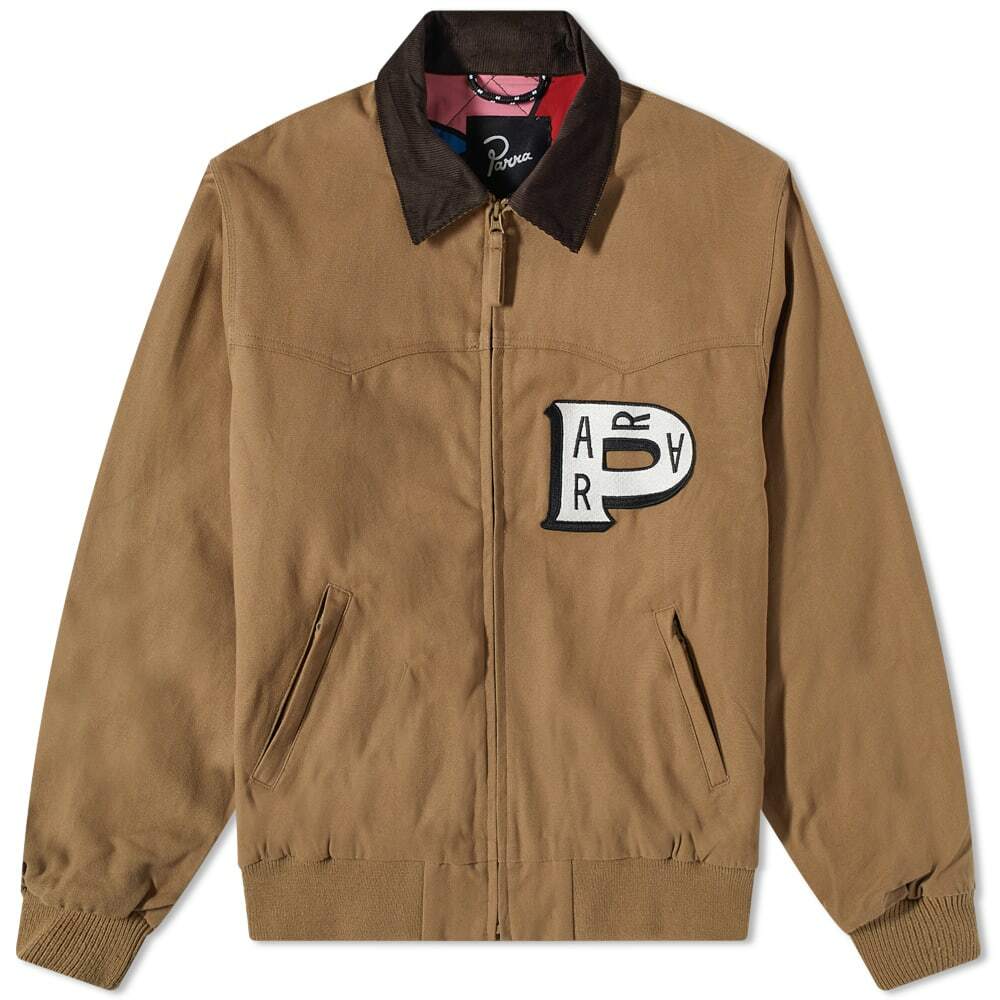 By Parra Men's Worked P Jacket in Sand By Parra