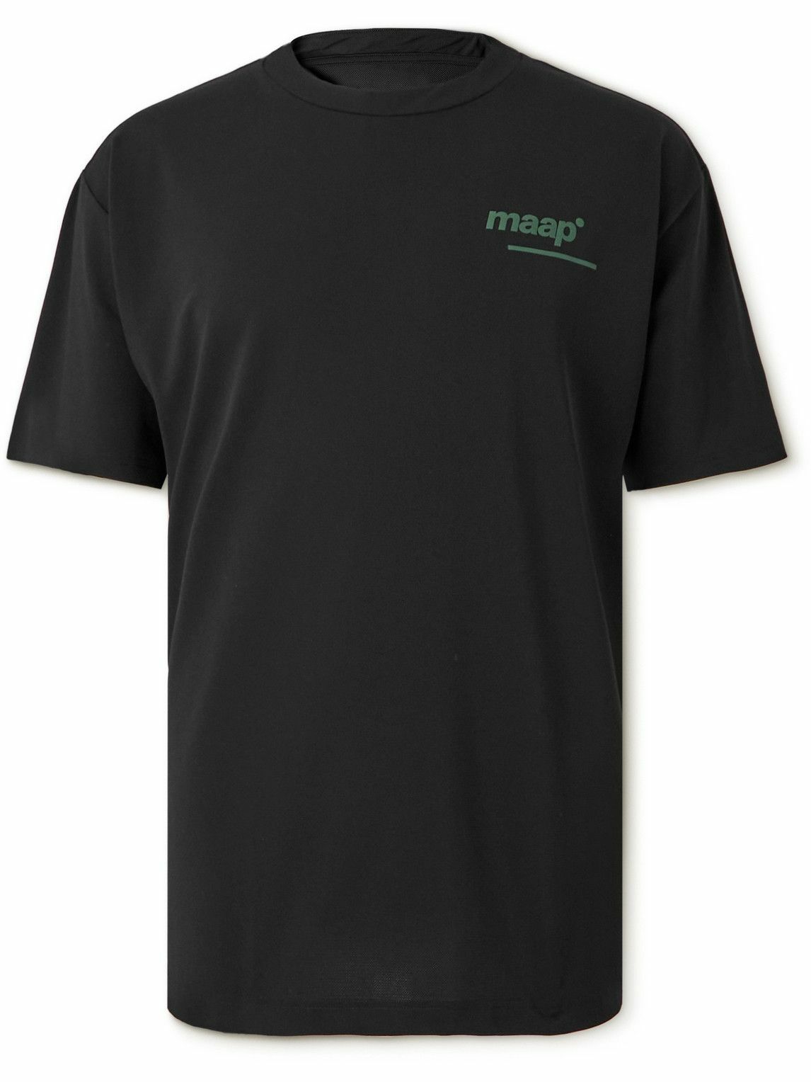 MAAP - Training Logo-Print Recycled-Jersey T-Shirt - Black MAAP